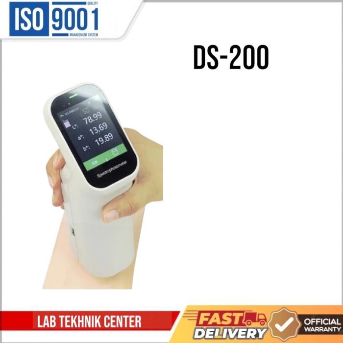 Jual Colorimeter Color Reader Analyzer Warna DS200 Colour Tester DS-200 ...