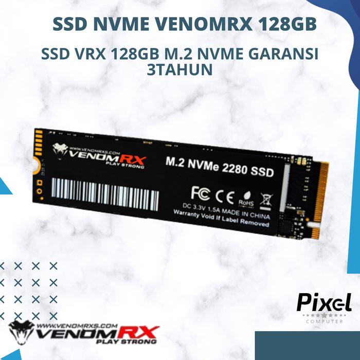 Jual SSD NVME 128GB VENOMRX M.2 PCIE GEN 3X4 VENOM RX - Kota Surabaya - Pixel IT | Tokopedia