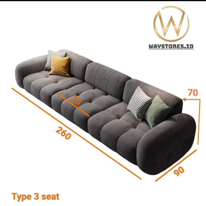 Jual Sofa seater minimalis/sofa letter l elegant/sofa tamu mewah - S ...