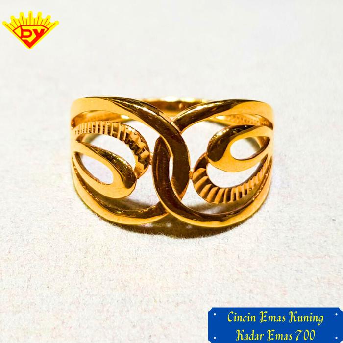 Jual Cincin Emas Kuning 399 Kadar Emas 700 - Jakarta Pusat - TOKO MAS ...