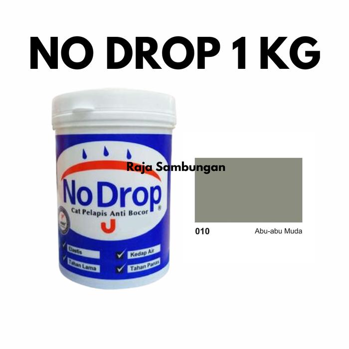 Jual No Drop 1 kg 010 Abu-abu Muda Light Grey Cat Pelapis Anti Bocor ...