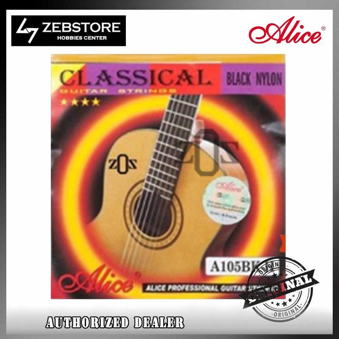 Jual Senar String Gitar Guitar Classic Alice AC105BK - Kota Bandung - ZebStore Wholesale | Tokopedia