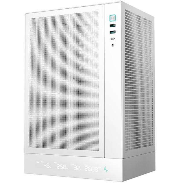 Promo DEEPCOOL CH170 DIGITAL WHITE MINI ITX SFF PC CASE CASING GAMING ...