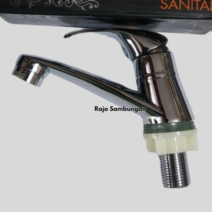 Jual Kran Air Wastafel Gagang Angkat Keran Cuci Piring Tangan Westafel ...