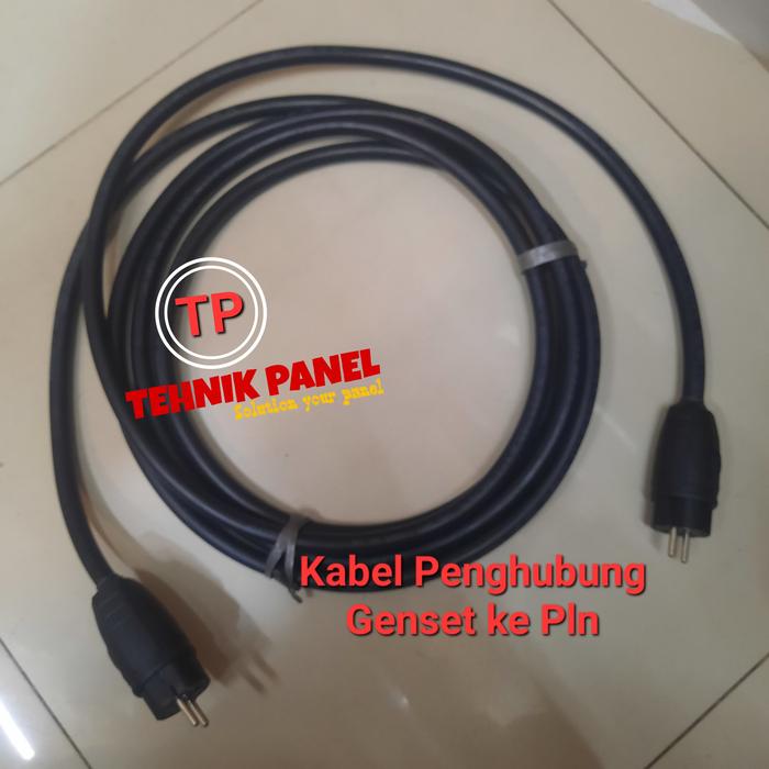Jual Kabel Penghubung PLN ke Genset Male To male / Steker 16A 250V ...