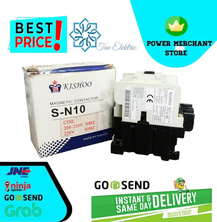 Jual KISHOO S-N10 Magnetic Contactor - Jakarta Timur - Toko Tian ...