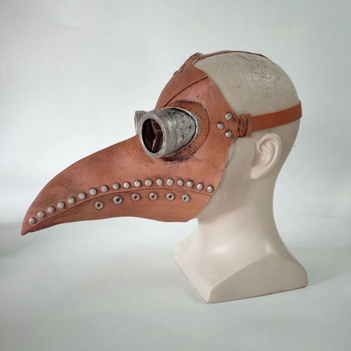 Jual topeng steampunk medieval goth latex mask karakter cosplay hantu ...