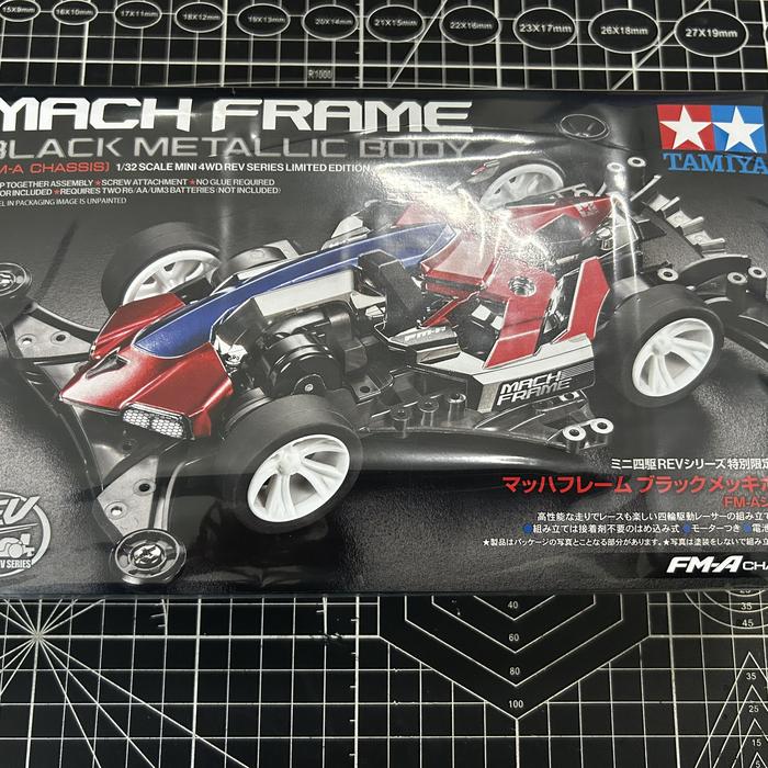 Jual Tamiya 95673 Mach Frame Black Metallic Body - Kab. Pamekasan ...