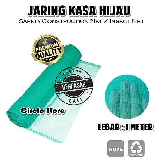 Jual Jaring Polynet Biru Tebal Meteran / Jaring Jala Gedung Pagar ...