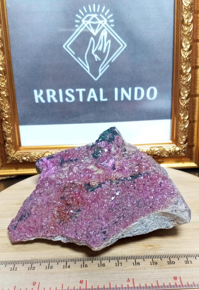 Jual Batu Natural Cobalt Calcite Cluster Rough / Raw Speciment (3 ...