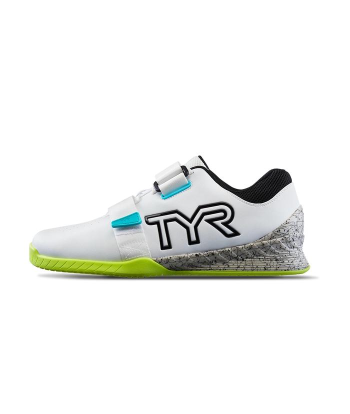 Jual TYR L-1 Lifter Turquoise/Multi Edition Wide Toe Box Squat ...