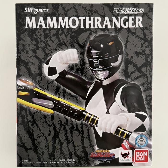 Jual SHF Mammoth Ranger Black / Kyoryu sentai Zyuranger / Power Ranger ...
