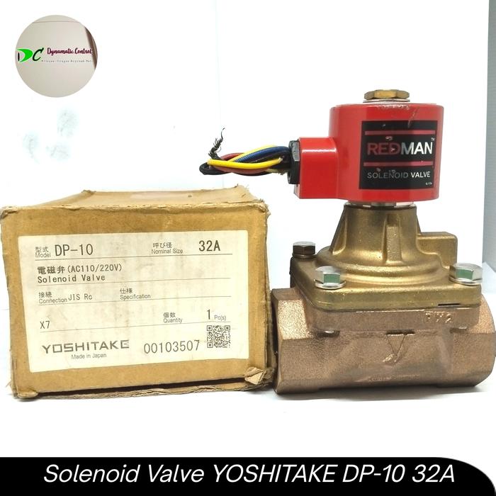 Jual Solenoid Valve Steam 1-1/4" YOSHITAKE DP-10 32A 1¼" DP10-32A For Steam - Jakarta Barat ...