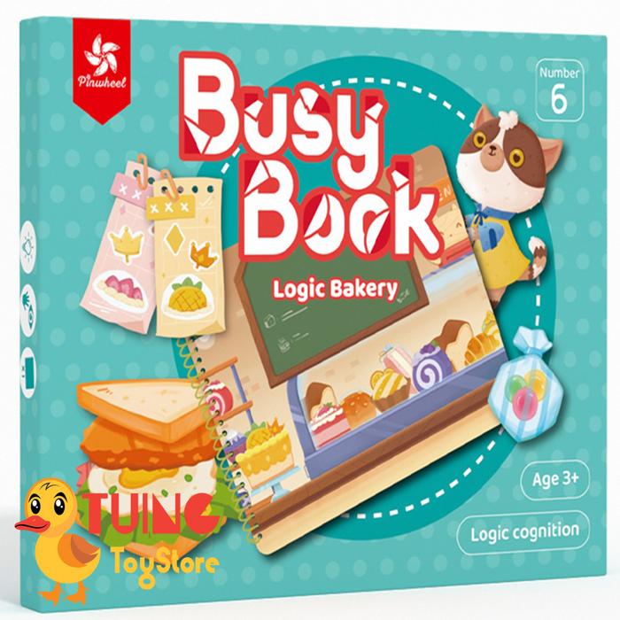 Promo Education Toys Toddler Mainan Edukasi Anak | Busy Book Level 6 ...