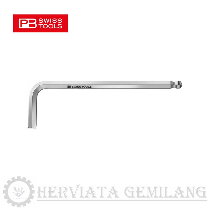 Jual PB SWISS TOOLS 212.2,5 Hexagon Key L-Wrench with Ball Point 2,5 mm ...