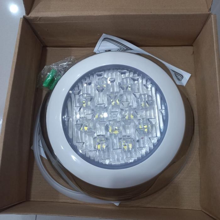 Jual Lampu LED 12 Watt 12V Putih - Stainless / Lampu Kolam Renang LED ...