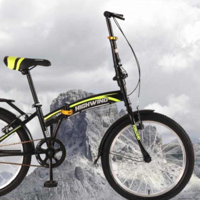 Jual Sepeda lipat 20" single disc remaja dan dewasa sesuai gambar ...