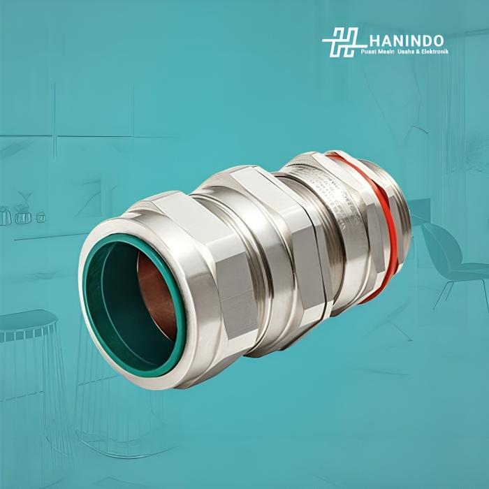 Jual Explosion Proof Cable Gland Armoured M50 Brass Nickle E1FW Cabtek ...