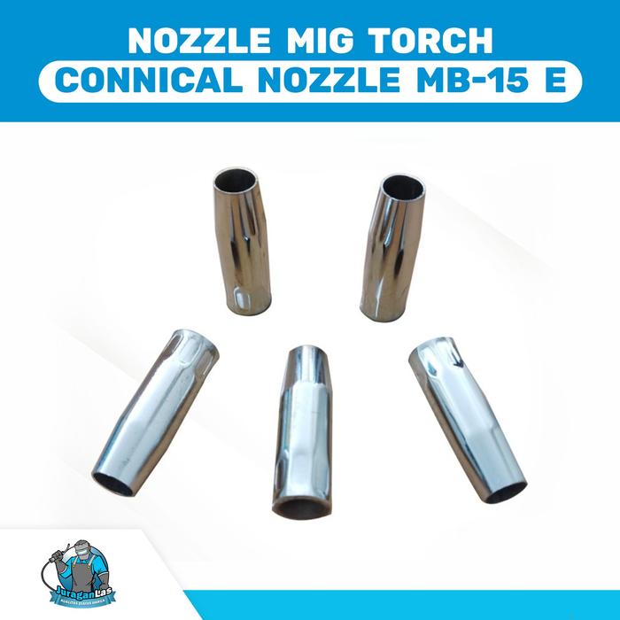 Jual Nozel MB15 untuk mig torch connical nozzle mb-15 15ak binzel E - Jakarta Pusat - JuraganLas ...