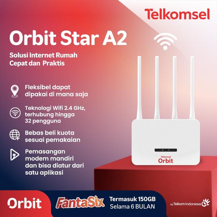 Promo Telkomsel Orbit Star A2 Modem 4G WiFi High Speed - Kota Tangerang ...