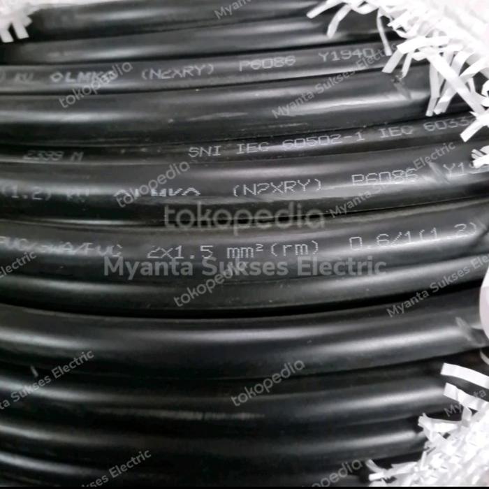 Jual Kabel N2XRY 2x1,5 mm (CU/XLPE/PVC/SWA/PVC) Meteran / Eceran - 1 Meter - Jakarta Pusat ...