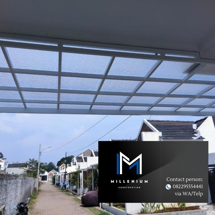 Jual Canopy Kanopi Transparan Minimalis Modern Atap Polycarbonate ...