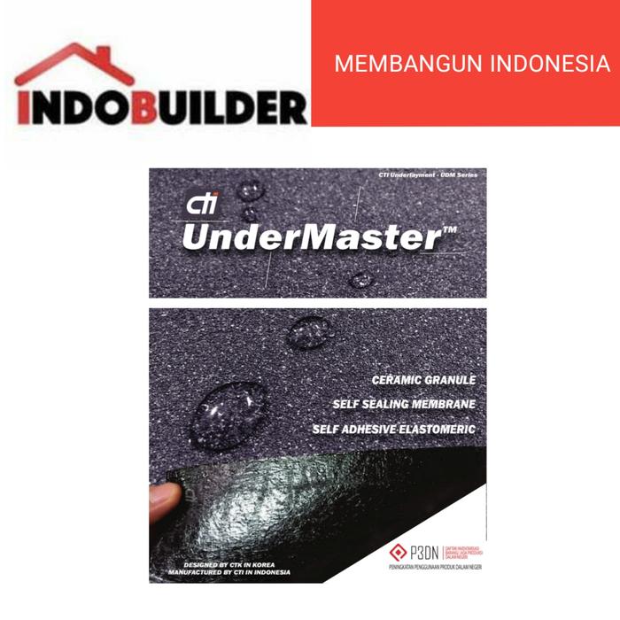Jual CTI UNDERMASTER UNDERLAYER ASPAL BITUMEN 1000 X 10 X 1.1MM PER ROL ...