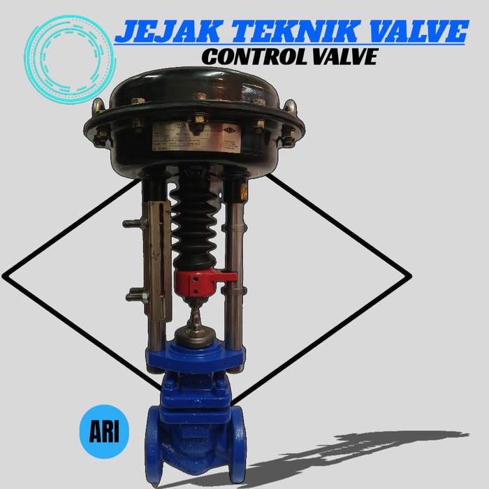 Jual FLOW CONTROL VALVE ARI FABA ARAMATUREN 1" INCH DN25 PN16 CONTROL ...