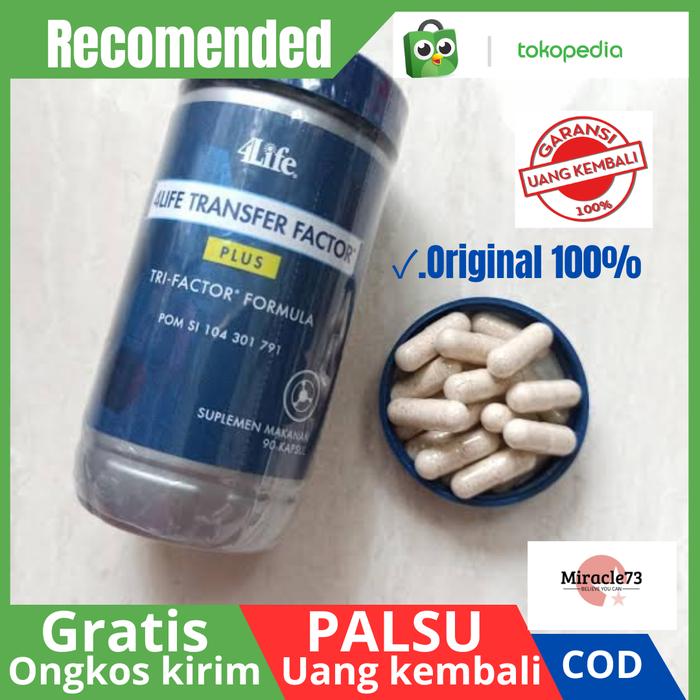 Promo 4Life Transfer Factor Tri Formula Plus 90 Kapsul Original ...