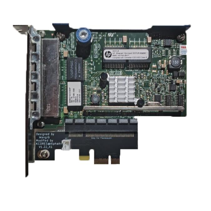 Jual Ethernet LAN Card Quad Gigabit 4 Port PCIe x8 Network Adapter ...