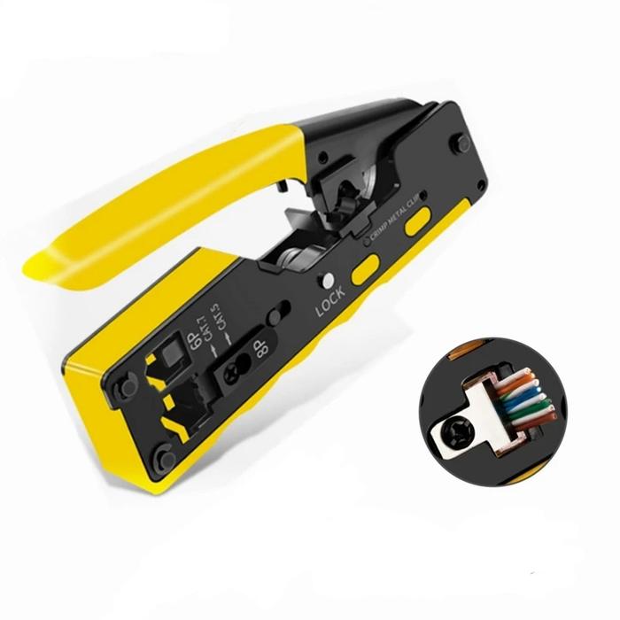 Jual Crimping tool RJ45 Tang Krimping RJ 45 Anti gagal Gaintech GT-350 ...
