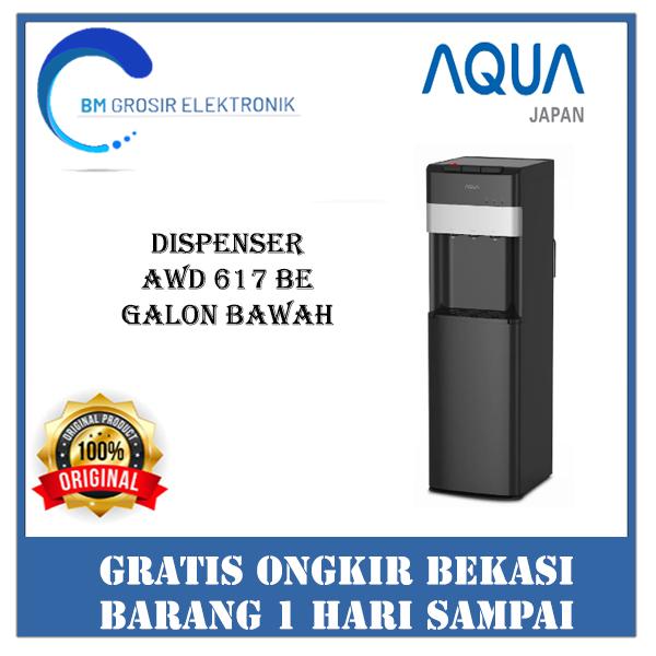 Jual AQUA DISPENSER AWD 617 BE DISPENSER GALON BAWAH NON KOMPRESOR ...