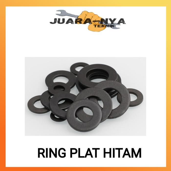 Jual Ring Plat M20 Baja Hitam Washer Flat 20mm - Kota Bandung ...