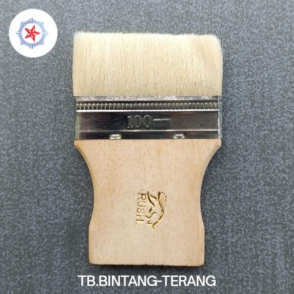 Jual KUAS CAT POLITUR VERNIS 1" - 5" GAGANG KAYU KUAS PISTUR PERNISH ...