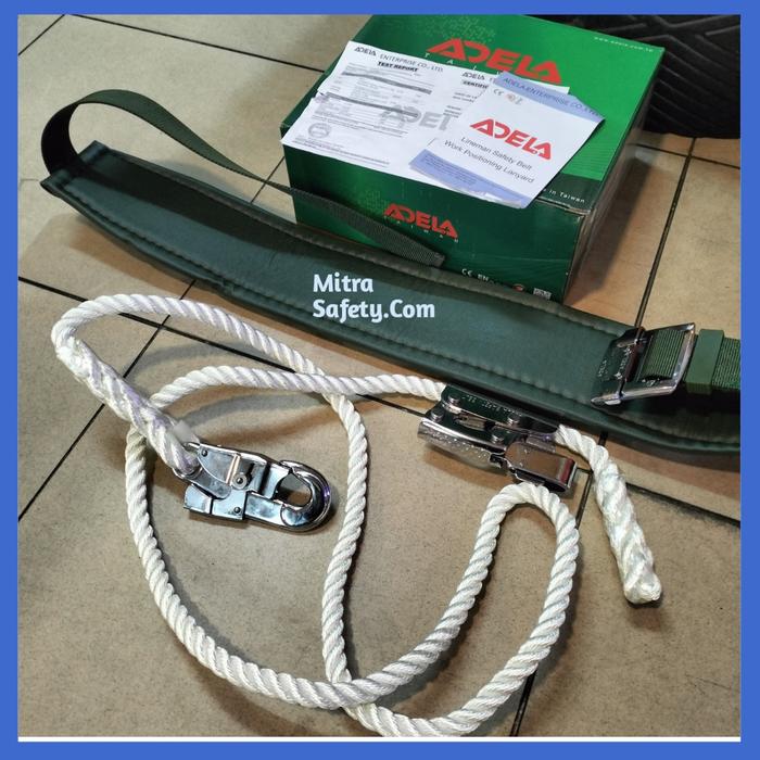 Jual Safety Belt Adela H-27 Original / Lineman Safety Belt Adela H-27 ...
