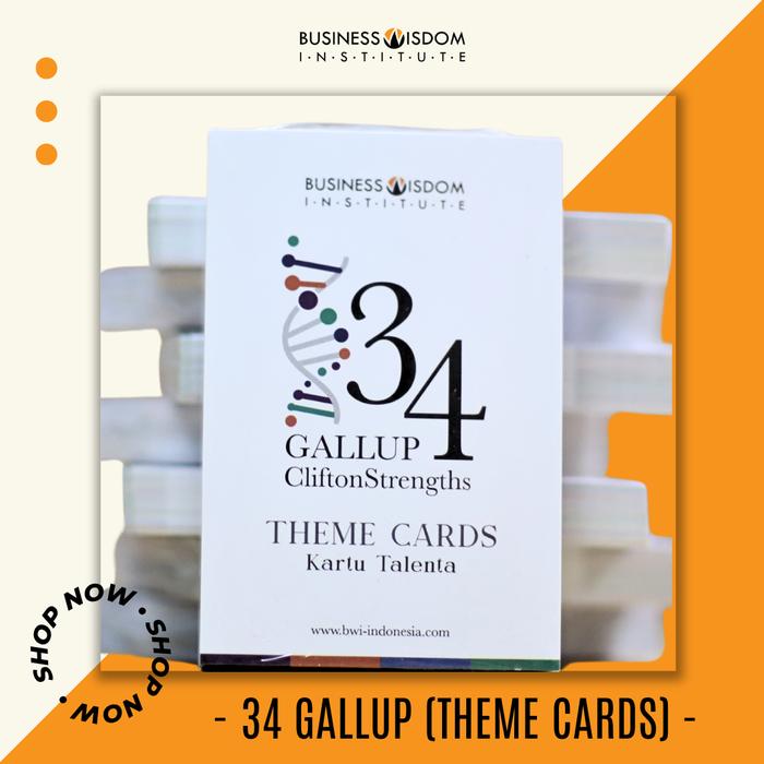 Jual 34 Gallup CliftonStrengths / Theme Cards / Kartu Talenta _ BWI ...