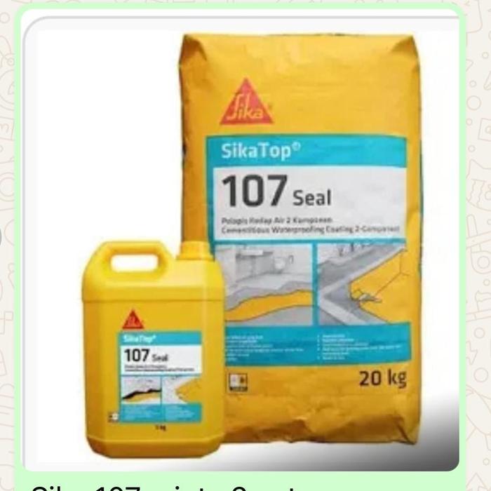 Jual sikatop 107 seal 20kg+liquid 5ltr - Kota Surabaya - Tawi online ...
