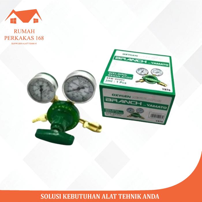 Jual REGULATOR LAS OKSIGEN Branch YAMATO / REGULATOR LAS OXYGEN OXY YAMATO REG OXY Branch - Kota ...