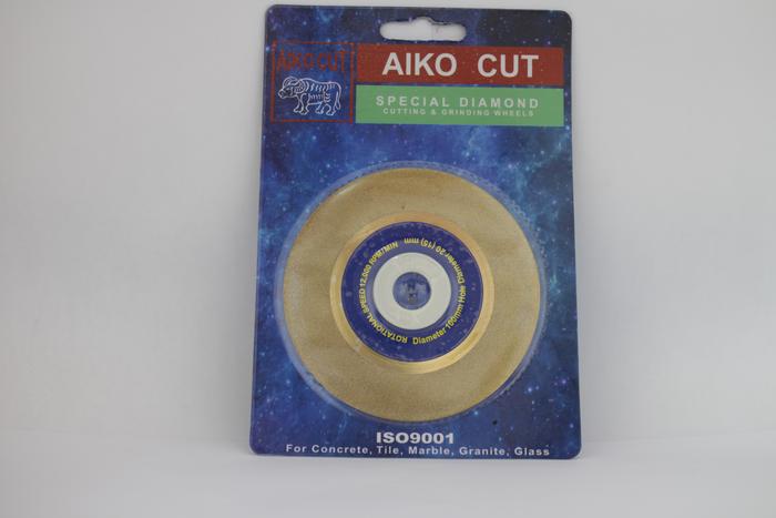 Jual "AIKO" Special Diamond Thin Gold 4" POLOS/BASAH - Jakarta Pusat ...