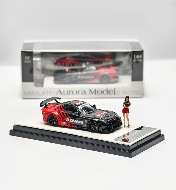 Jual Time Micro Mazda RX-7 Veilside GT Wing ADVAN FIGURE Limited ...