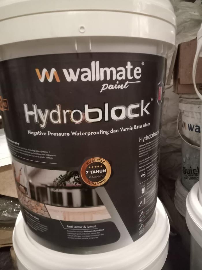 Jual WALLMATE paint Hydroblock 20Kg // HYDROBLOCK Negative Pressure Waterproofing dan Varnis ...