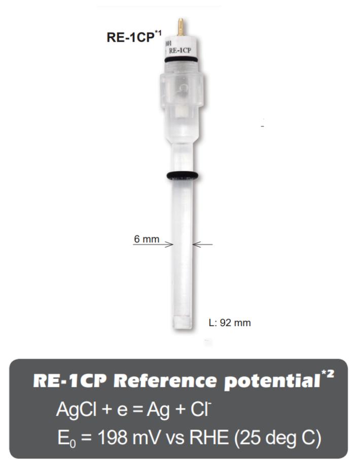 Jual Reference Electrode (Elektroda Referensi) Ag/AgCl Merk Als Japan Riset Elektrokimia - Kota ...