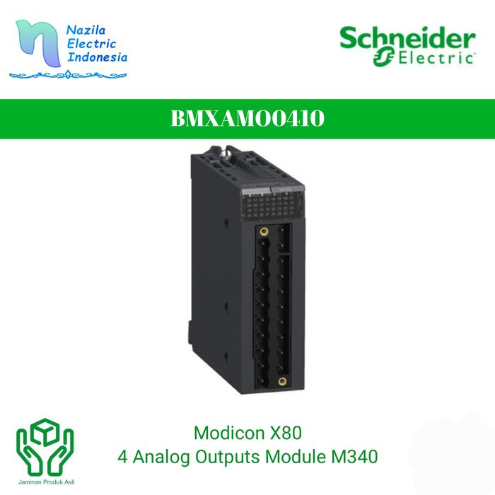 Jual Schneider BMXAMO0410 4 Analog Outputs Module X80 Original - Kota ...