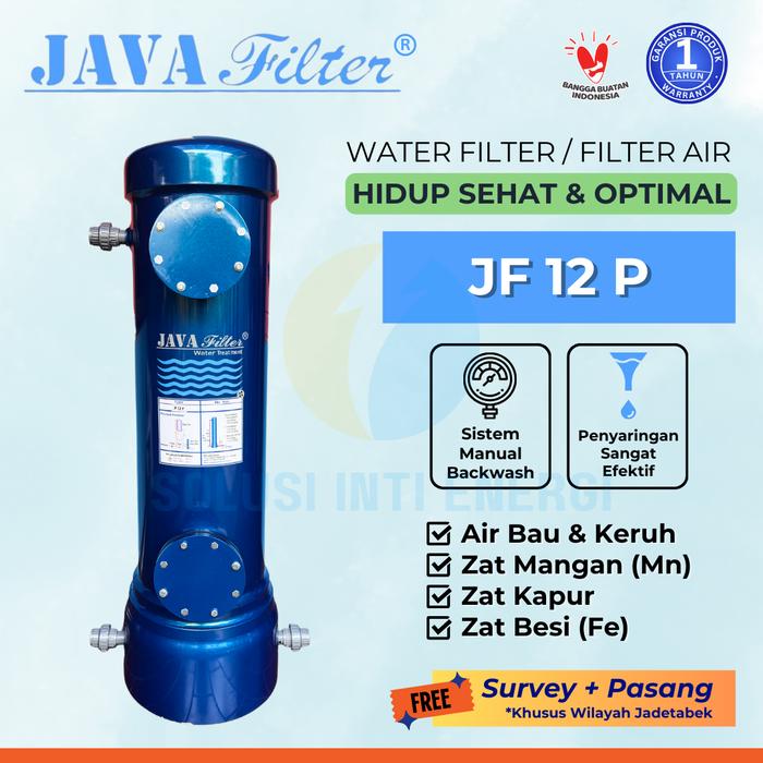 Jual JAVA FILTER - JF12 P Tabung Water Filter Air - Manual - Kab. Tangerang - Solusi Inti Energi ...
