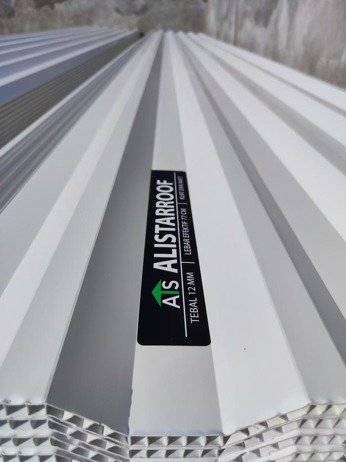 Jual Atap Upvc Alderon 10mm / Alistar Roof Twinwall Double Layer 12mm ...