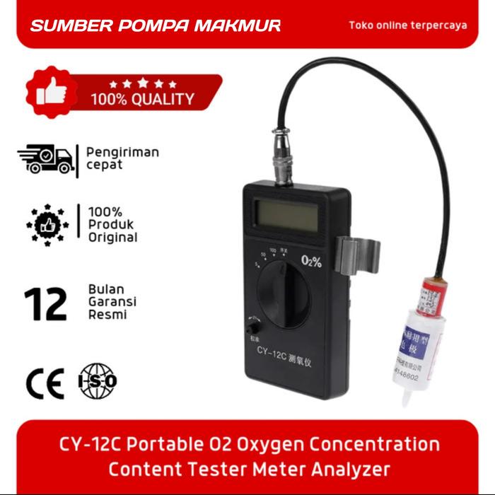 Jual CY-12C Portable O2 Oxygen Concentration Content Tester Meter ...