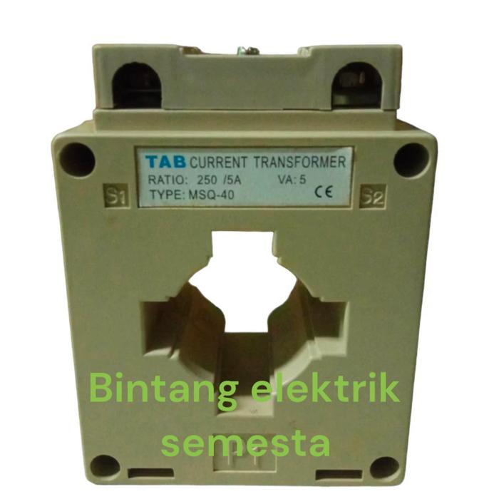 Jual Current Transformer CT 250/5 A MSQ 40 - Original - Jakarta Barat - Bintang Elektrik Semesta ...