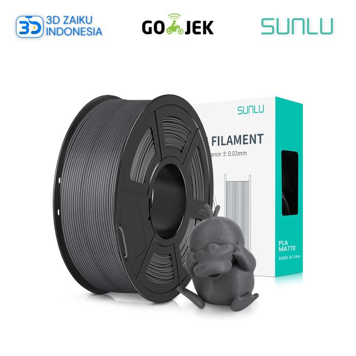 Jual SUNLU 3D Printer Filament PLA Matte Neat Winding Smooth Finish ...