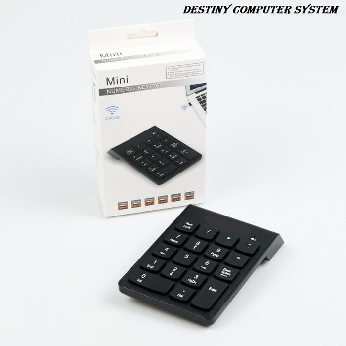 Jual Numeric Pad Wireless / Keyboard Numeric Wireless / Keyboard Angka ...