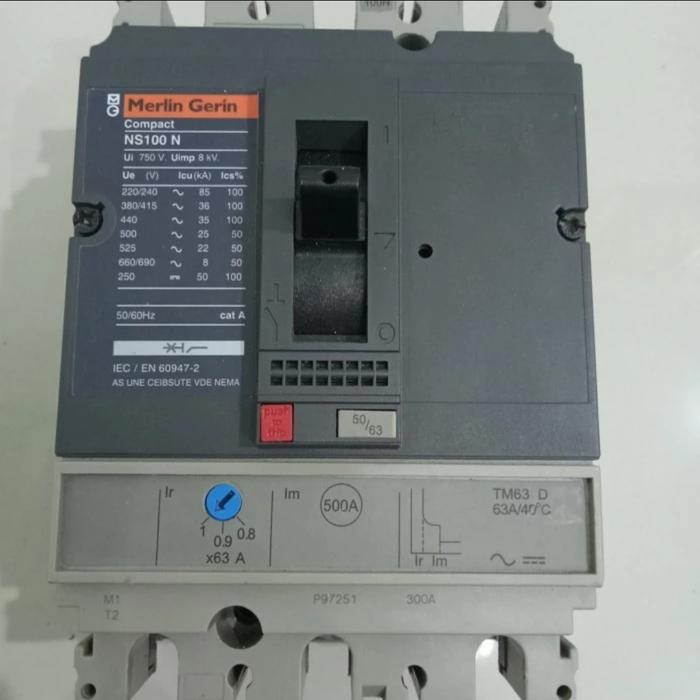 Jual MCCB NS100N 40A-63A 3P MERLIN GERIN - Jakarta Pusat - Amin ...